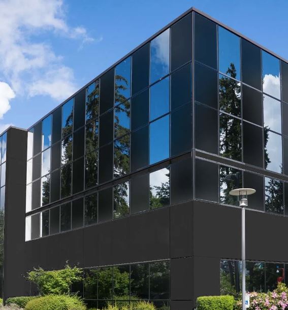 BIPV 265Wp Fassadenmodul Typ S, UltraBlack, TopCon-Technologie, Bi ...